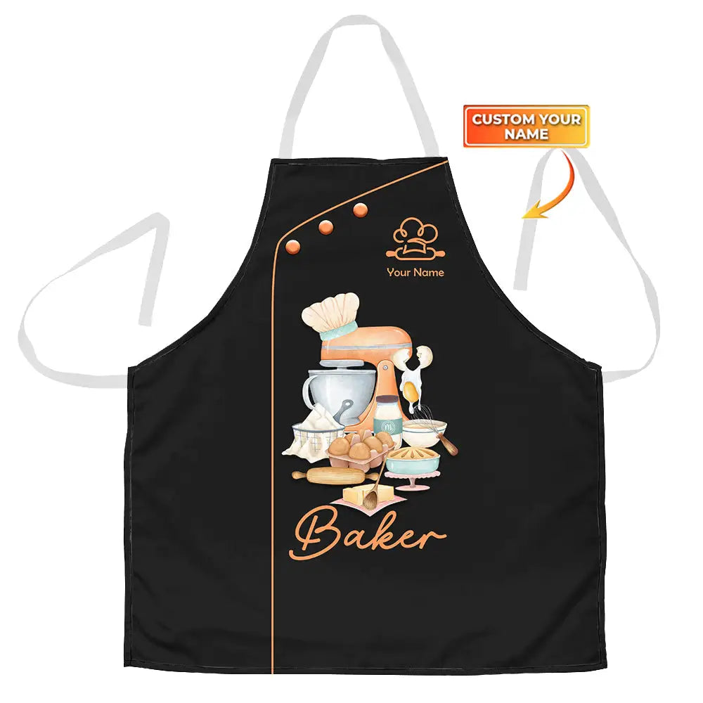 Unisex Clothing, Custom Baker Joymuu Apron, Cooking Apparel, Chef Appa