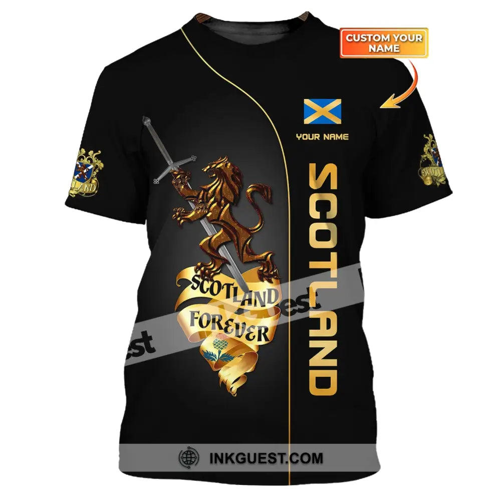 Unisex Shirt, Custom Scotland Shirt, Scotland Forever, Scotland T-Shir