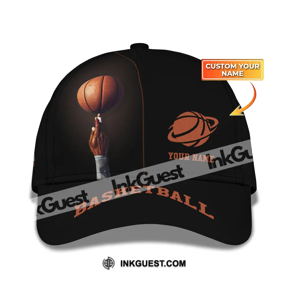 Man Cap, Personalized Basketball Classic Cap, Basketball Hat, Gift for