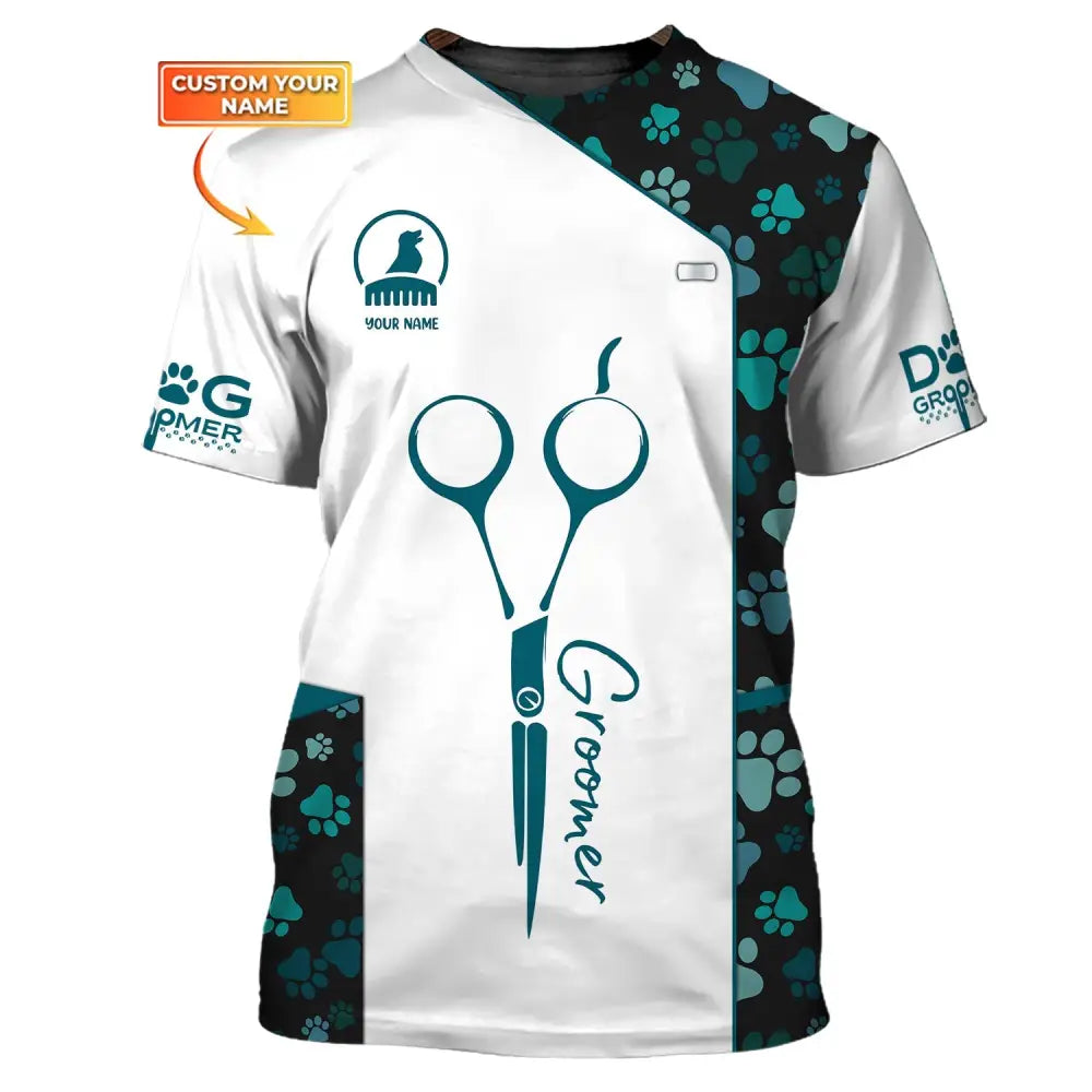 Women Shirt, Groomer Life Shirt, Pet Grooming, Groomer Sportwear
