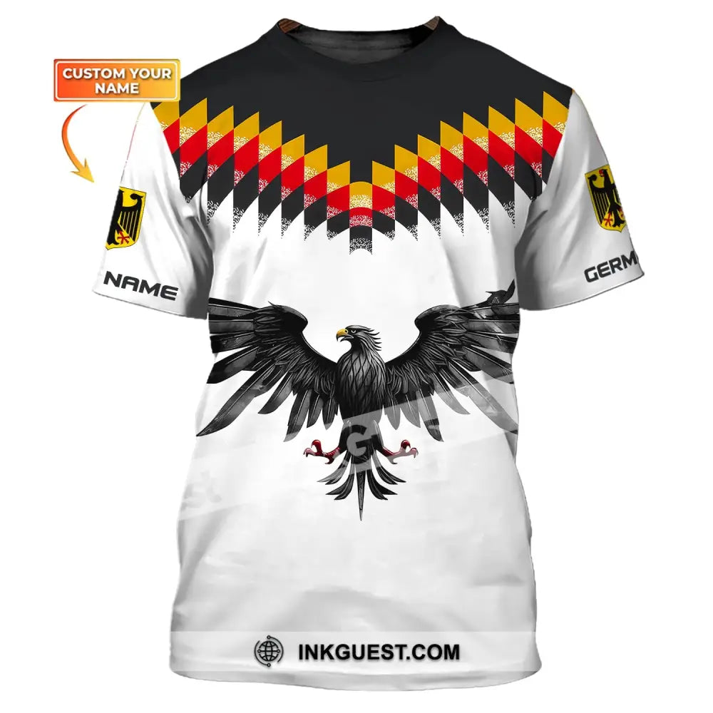 Unisex Shirt, Custom Name Germany T-Shirt, German Shirt, German Pride,