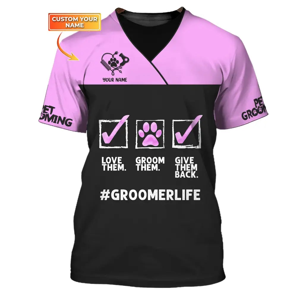 Women Shirt, Groomer Life Shirt, Groomer Hoodie, Groomer Sportwear