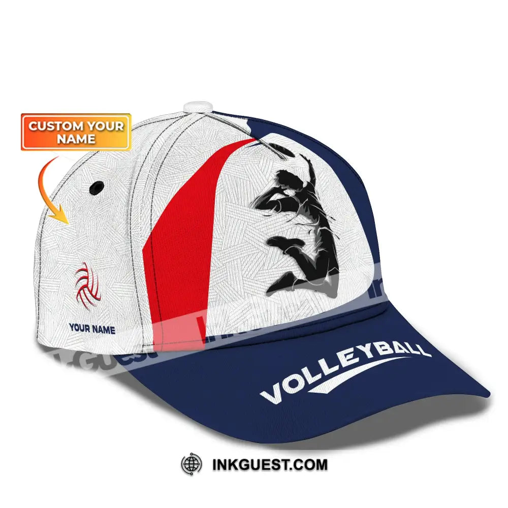Unisex Cap, Personalized Volleyball Cap, Volleyball Classic Cap, Volle