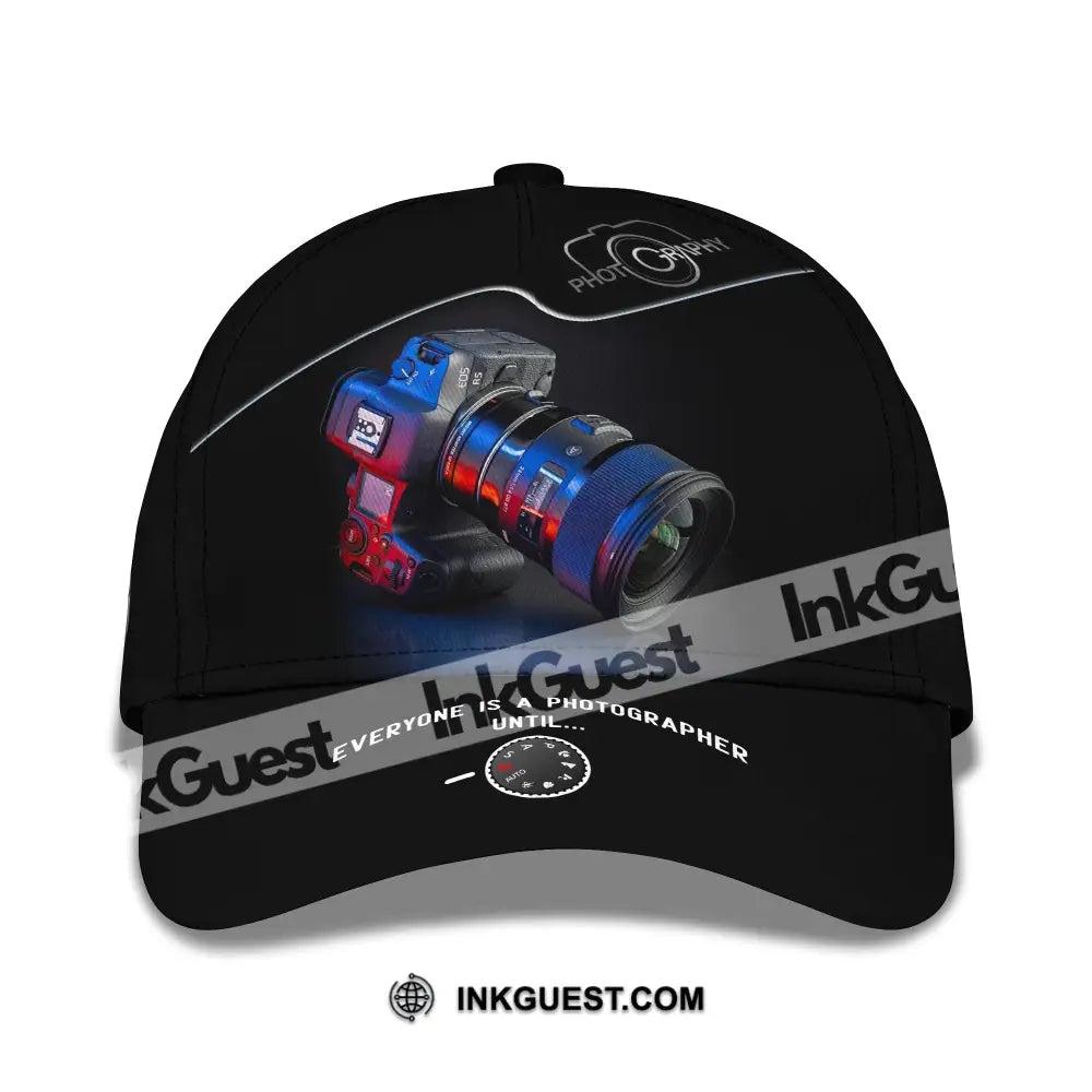 Photographer Classic Cap, Photographer Hat, Unisex Photographer Hat